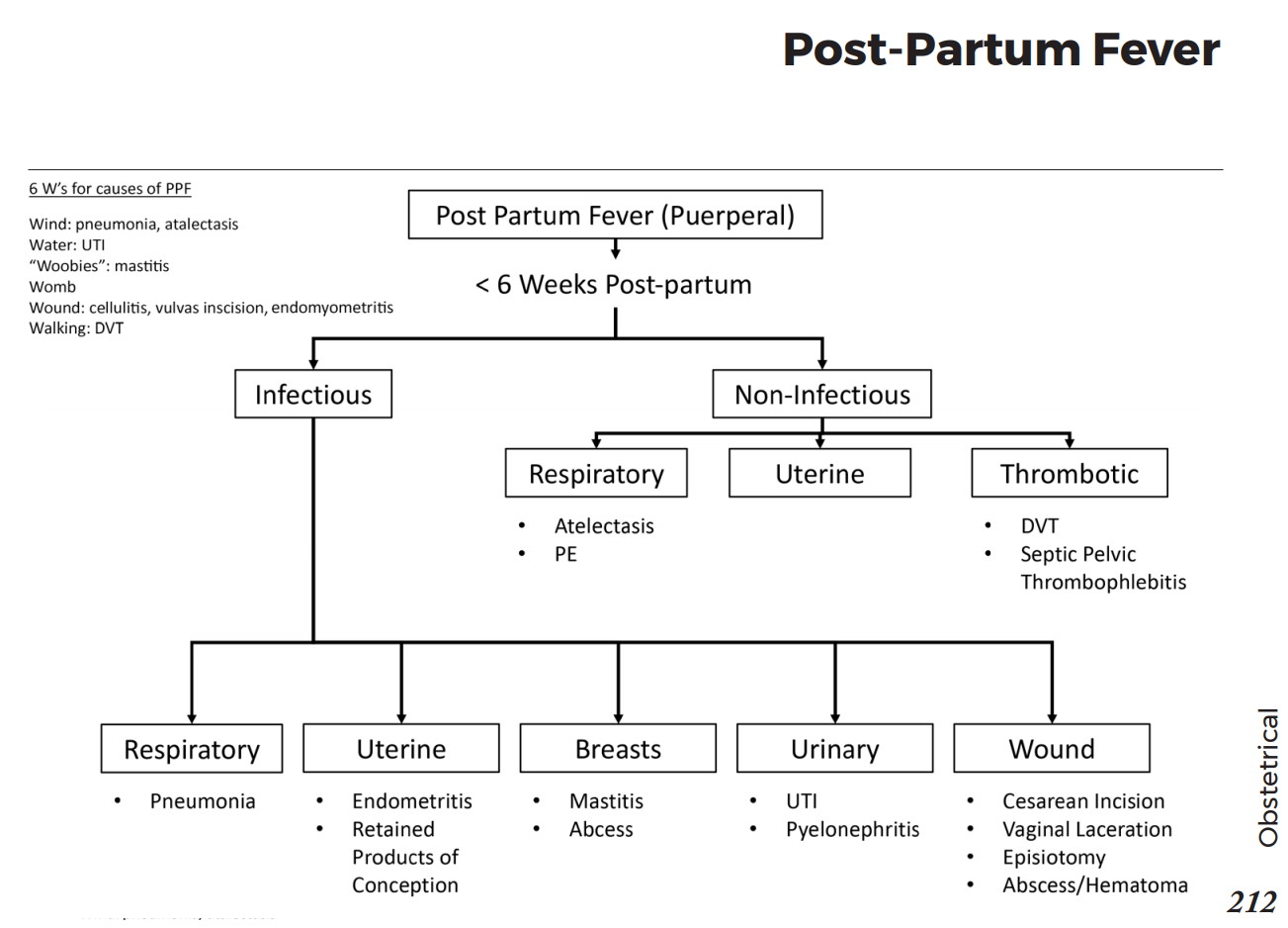 Causes Of Post Partum Fever Differential Diagnosis Grepmed 53128 The