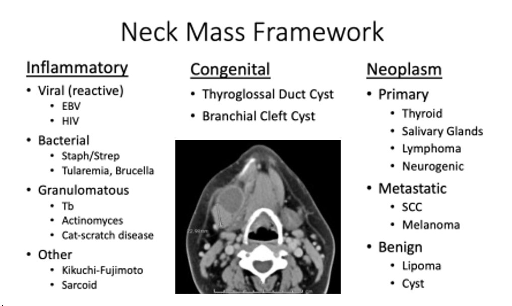 Neck Mass Differential Diagnosis Framework Inflammatory GrepMed Neck Mass Differential Diagnosis Framework Inflammatory GrepMed